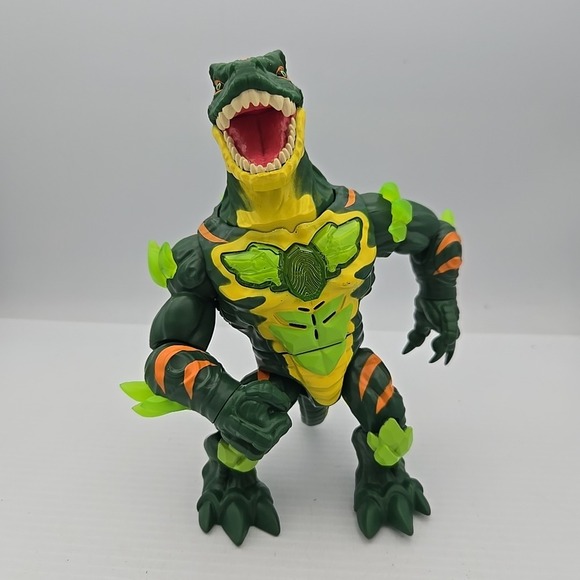 Toys | Beast Lab Dino Creator Raging Raptor Figure Rare Htf Lights And ...